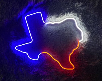 Texas Neon Lights - Etsy