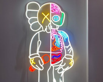 Led Kaws Sign | Etsy