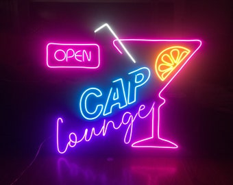 Lounge Neon Sign - Etsy
