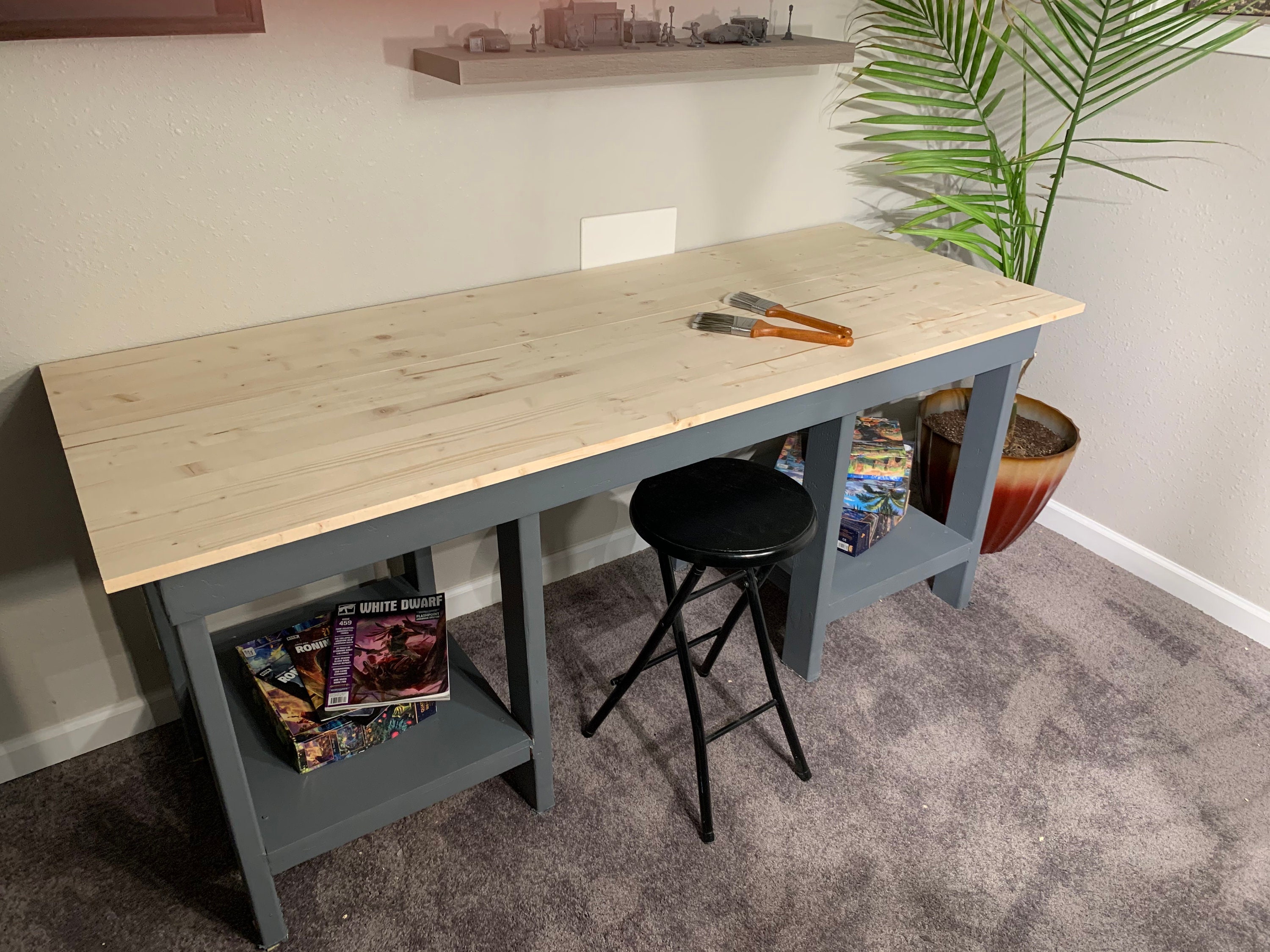 PDF Directions for Craft Table Construction and Assembly - Etsy