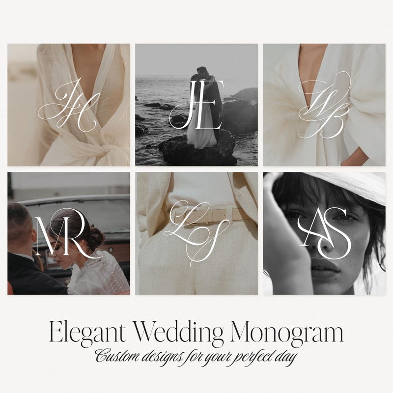 Wedding Monogram - Etsy