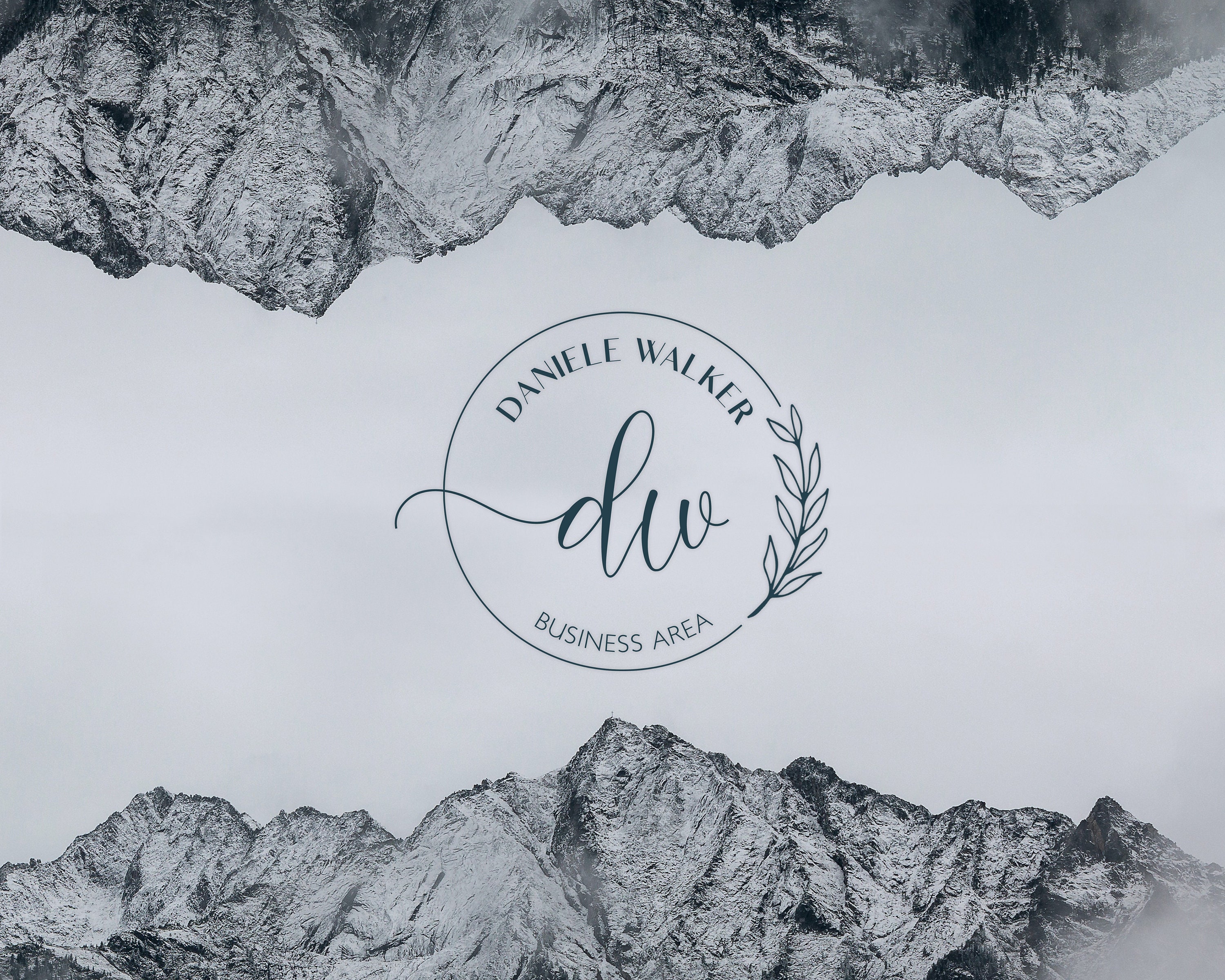 Logo Vorgefertigtes Logo Design Wasserzeichen Logo Modernes | Etsy