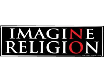 Imagine Bumper Stickers - Etsy