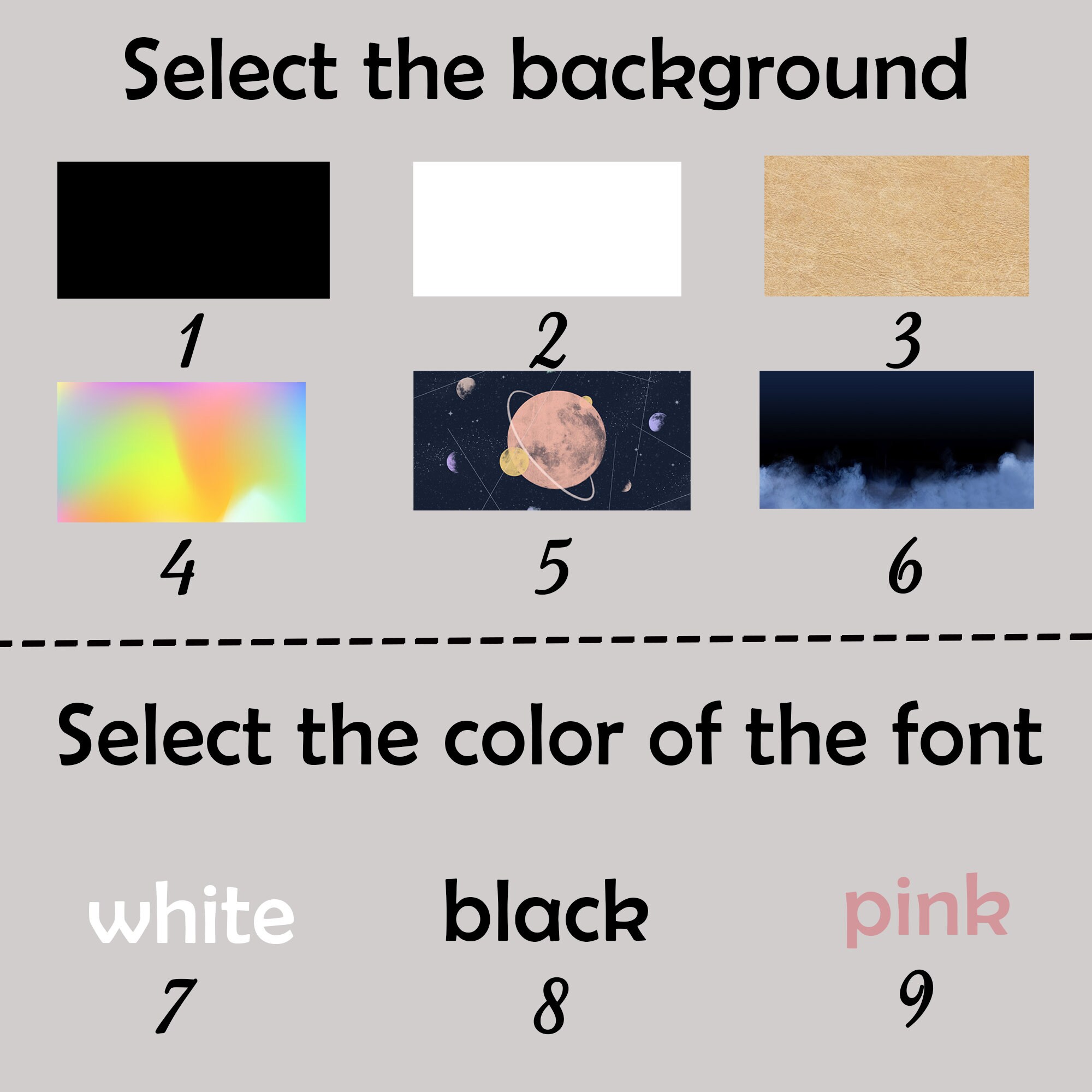 Custom Many Color Text Design Novelty Personalized License | Etsy