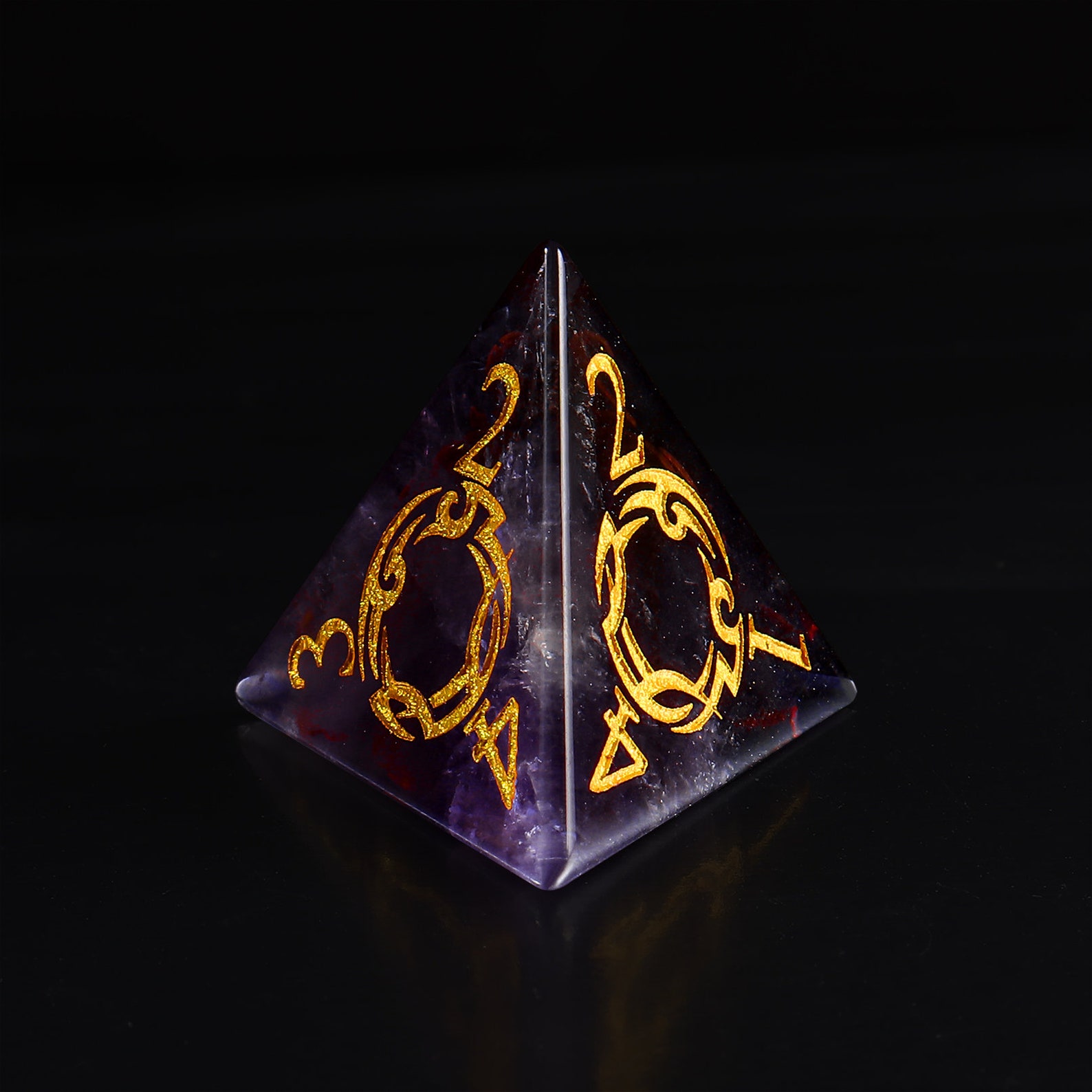 Natural Amethyst Dnd Dice Set| Gemstone Dice |birthstone Gifts ...