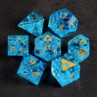 8BIT Quest Exclusive 11 Dice Set | Definitely NOT Zelda Inspired DND ...