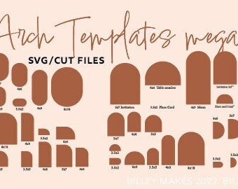 Diy Arch Template - Etsy