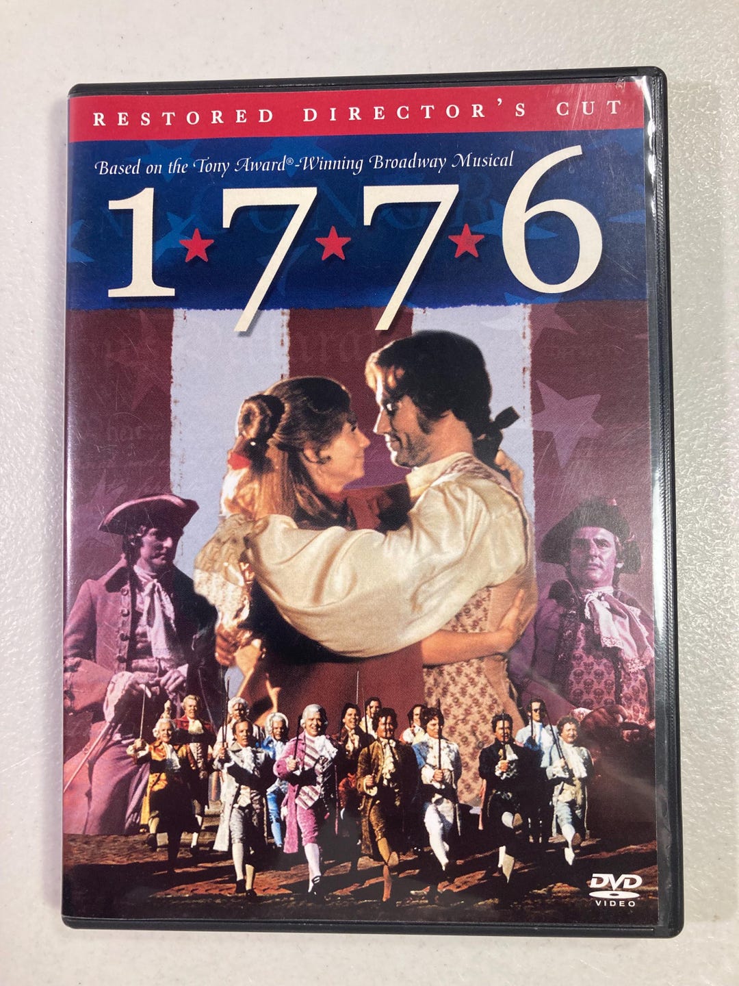 1776 DVD, Rrestored Director’s Cut, 1972 - Etsy