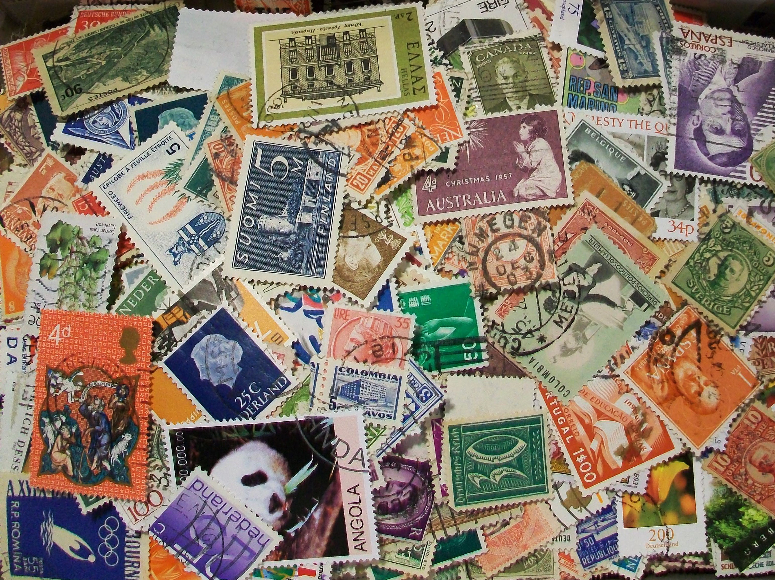 300 World Wide International Postage Stamps, off Paper - Etsy
