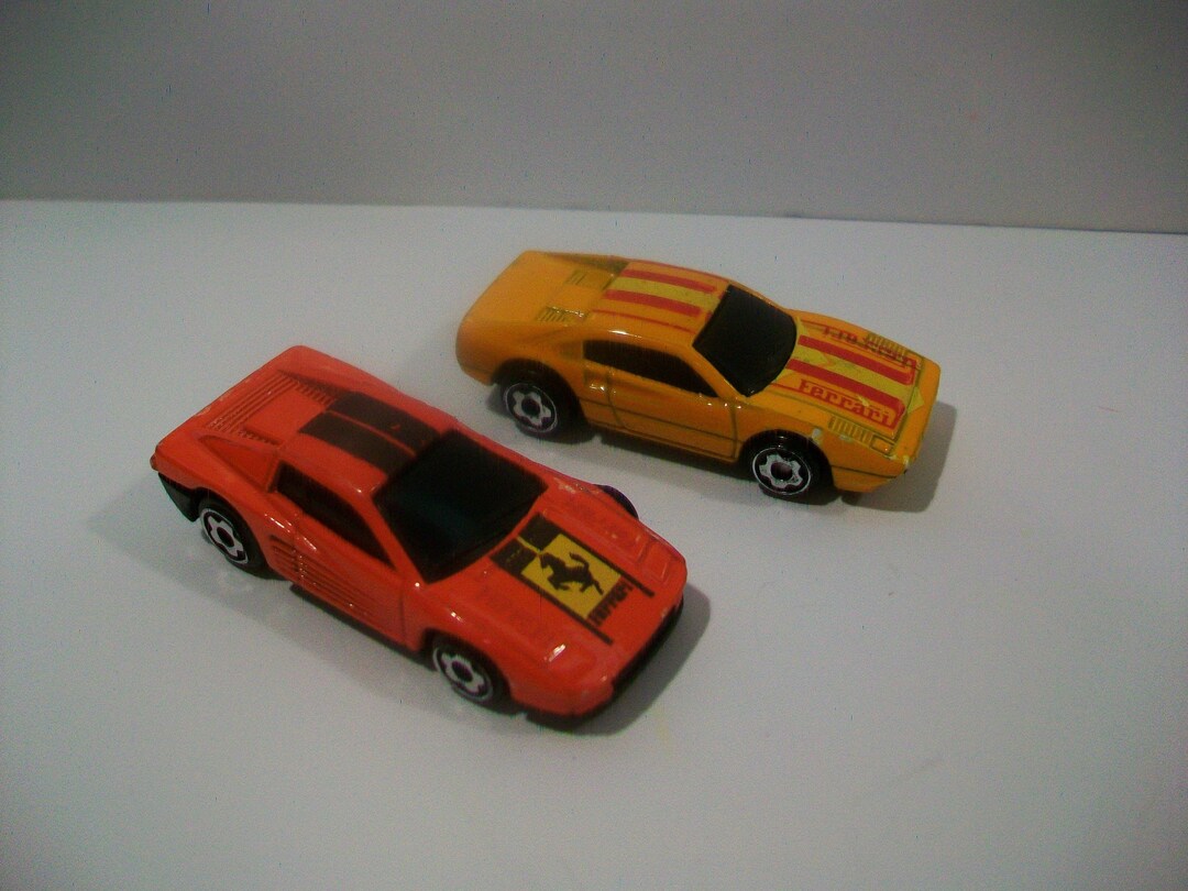 Micro Mini Racers Ferrari Hot Wheels Diecast, 1986 - Etsy