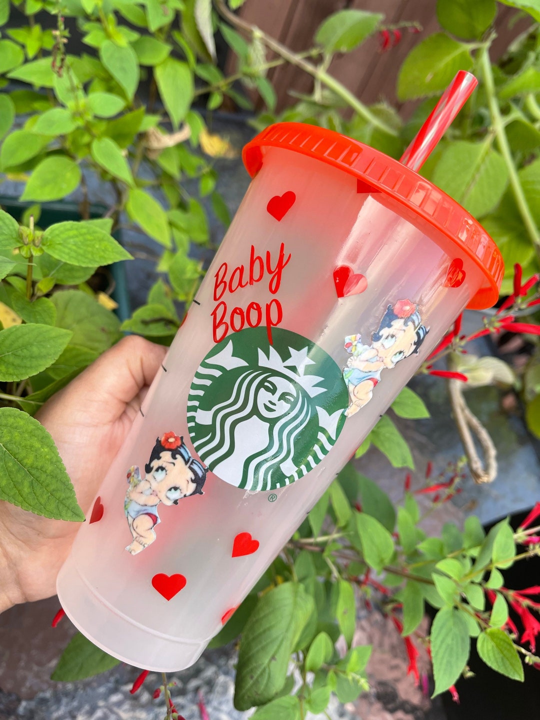 Baby Bettyboop ; Starbucks Cup - Etsy