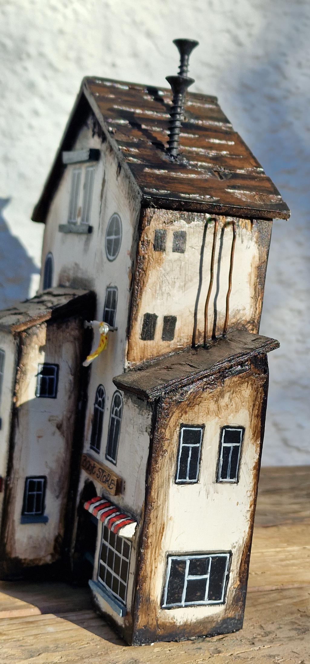 Handmade Wooden Miniature House - Etsy