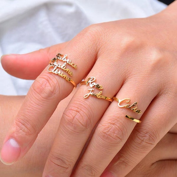 Name Ring - Etsy