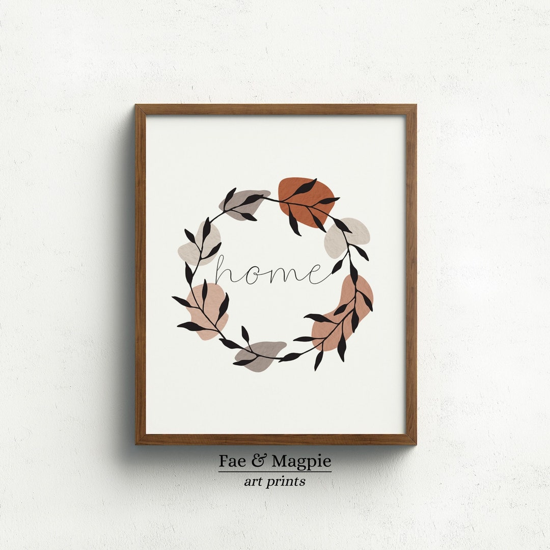 Home Quotation Print Modern Farmhouse Decor Family Home - Etsy