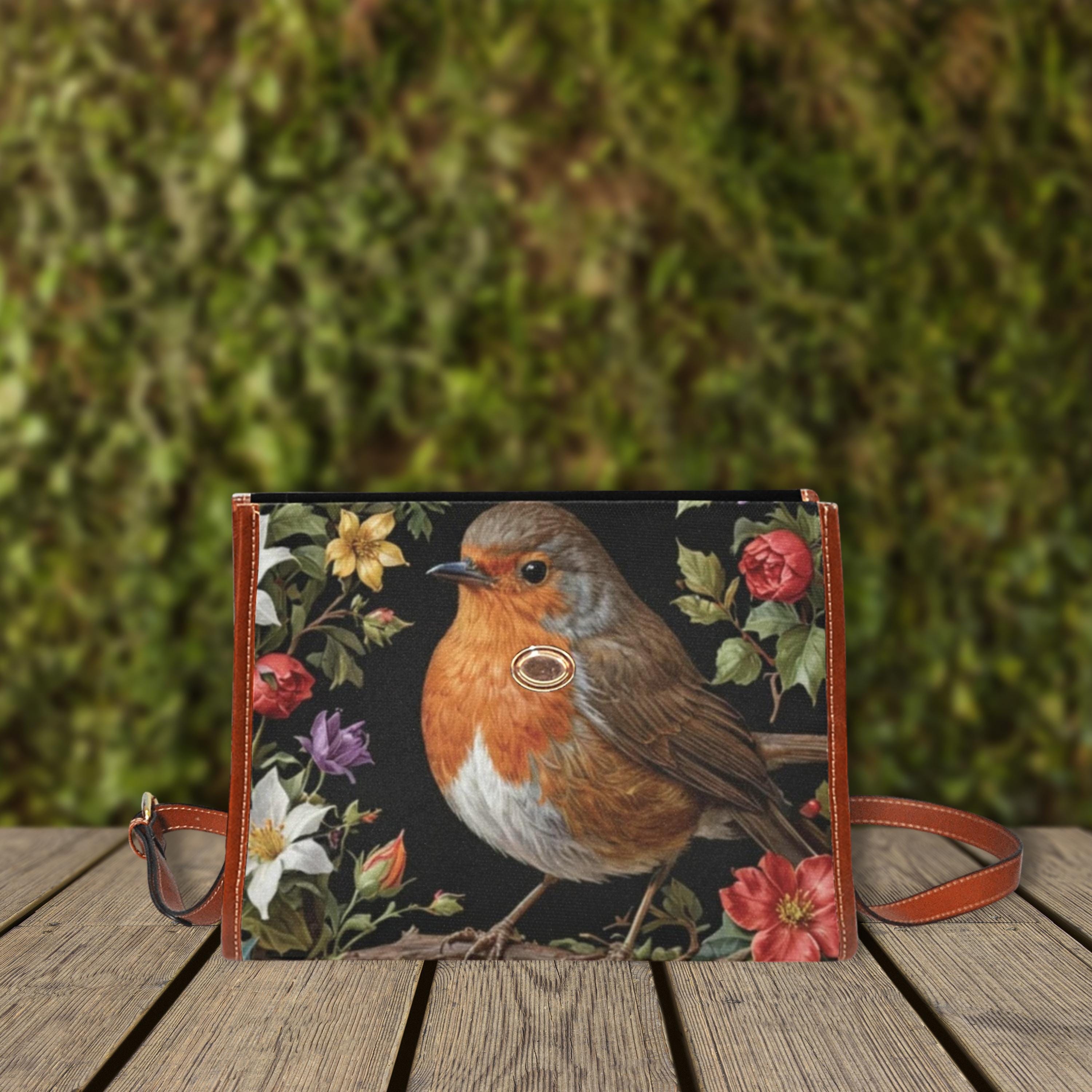 Robin Satchel Bag, Cottagecore Robin Purse Gift, Bird Lover Handbag - Etsy