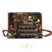 Vintage Books Library Satchel Bag, Academia Handbag, Cottagecore ...