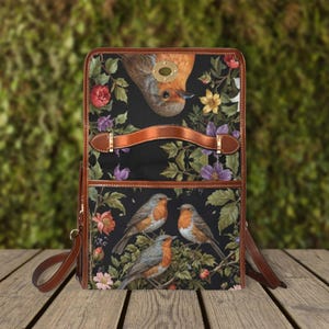 Robin Satchel Bag, Cottagecore Robin Purse Gift, Bird Lover Handbag - Etsy