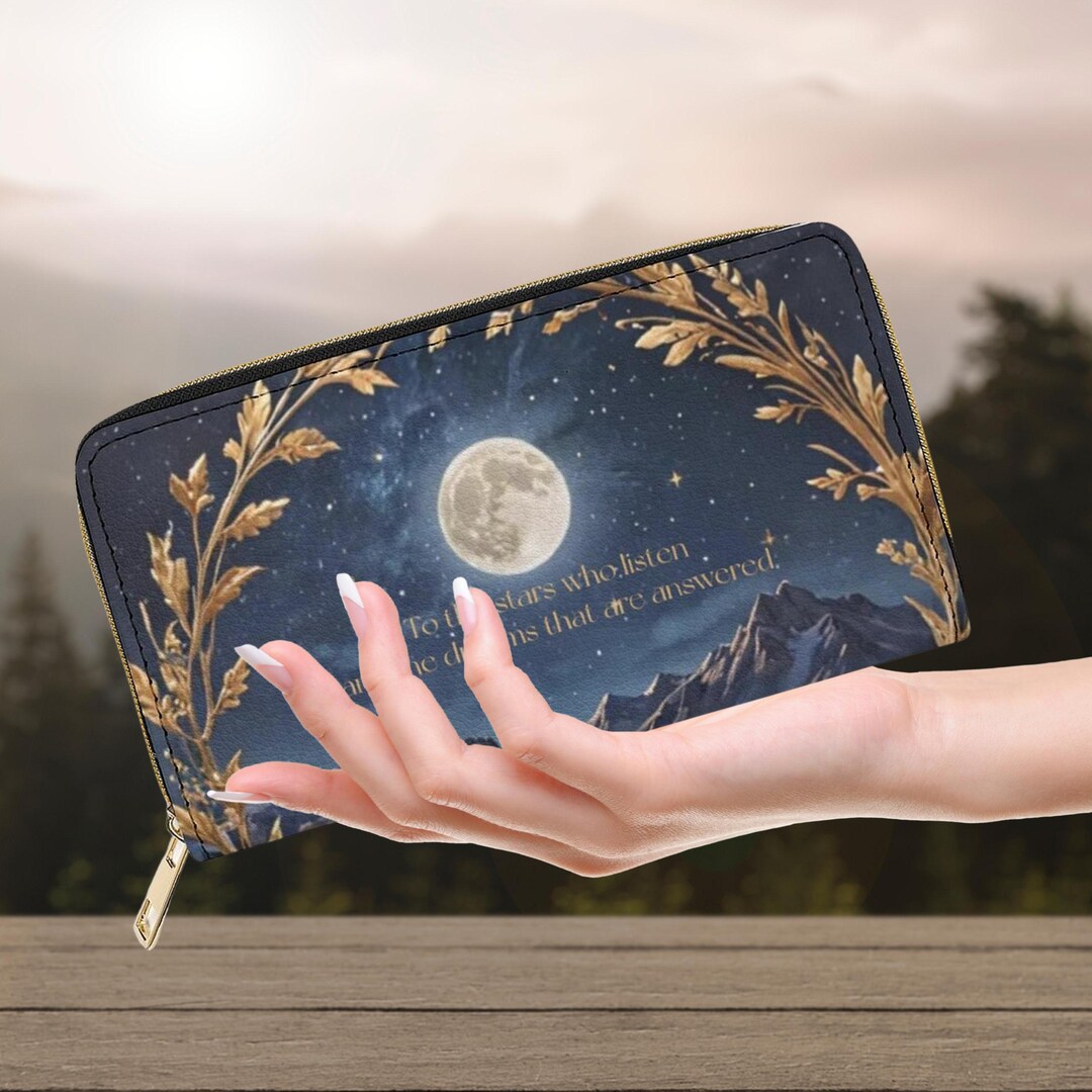 Velaris City of Starlight Wallet Purse, Acotar Clutch Wallet , Book ...