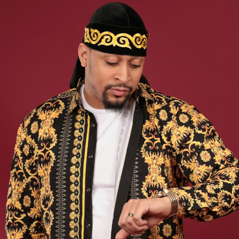 The Black King Durag - Etsy