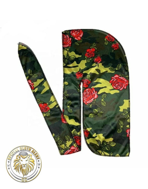 Army Fatigue / Rose Durag - Etsy