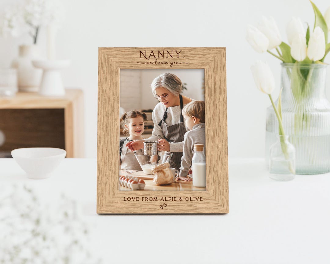 Nanny I Love You Gift | Gift for Nan Nana Nanny Nannie | Custom ...