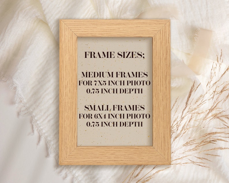 Personalised Custom Text Photo Frame Engraved Photo Frame - Etsy