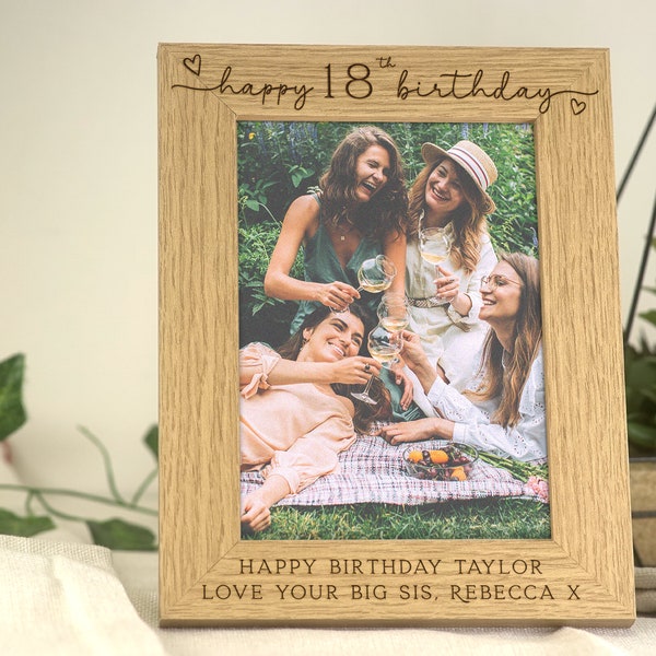 18th Birthday Frame - Etsy UK