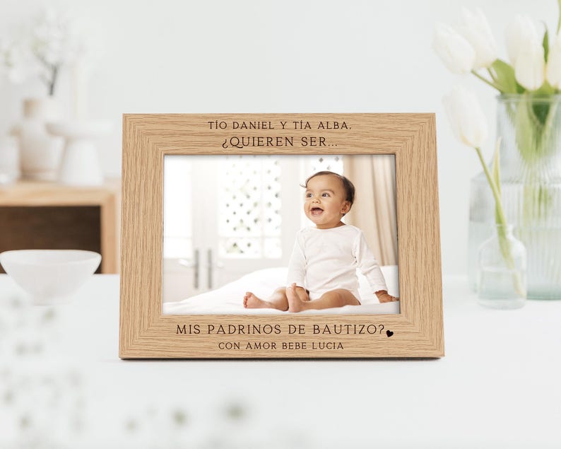 Spanish Padrinos Godparents Proposal Gift | Ser Mis Padrinos, Ser Mis ...