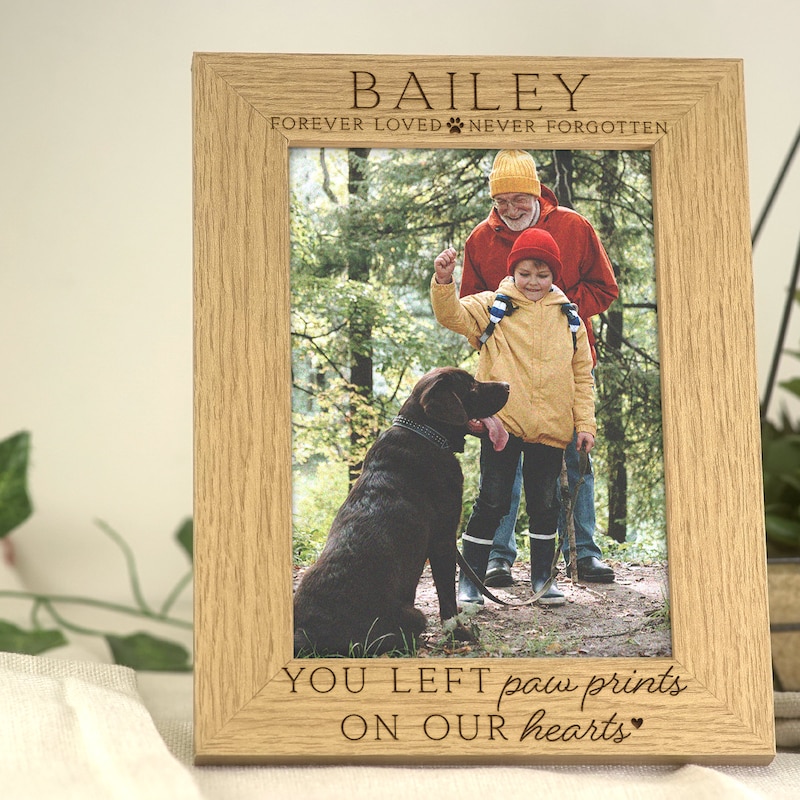 Dog Memorial Frame - Etsy