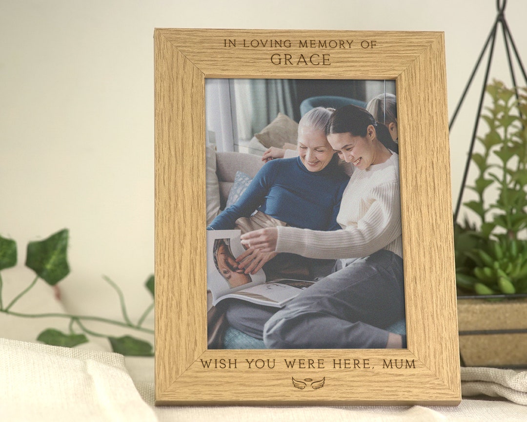 In Loving Memory of Mum Frame | Angel Loved One Memorial Keepsake Gift ...