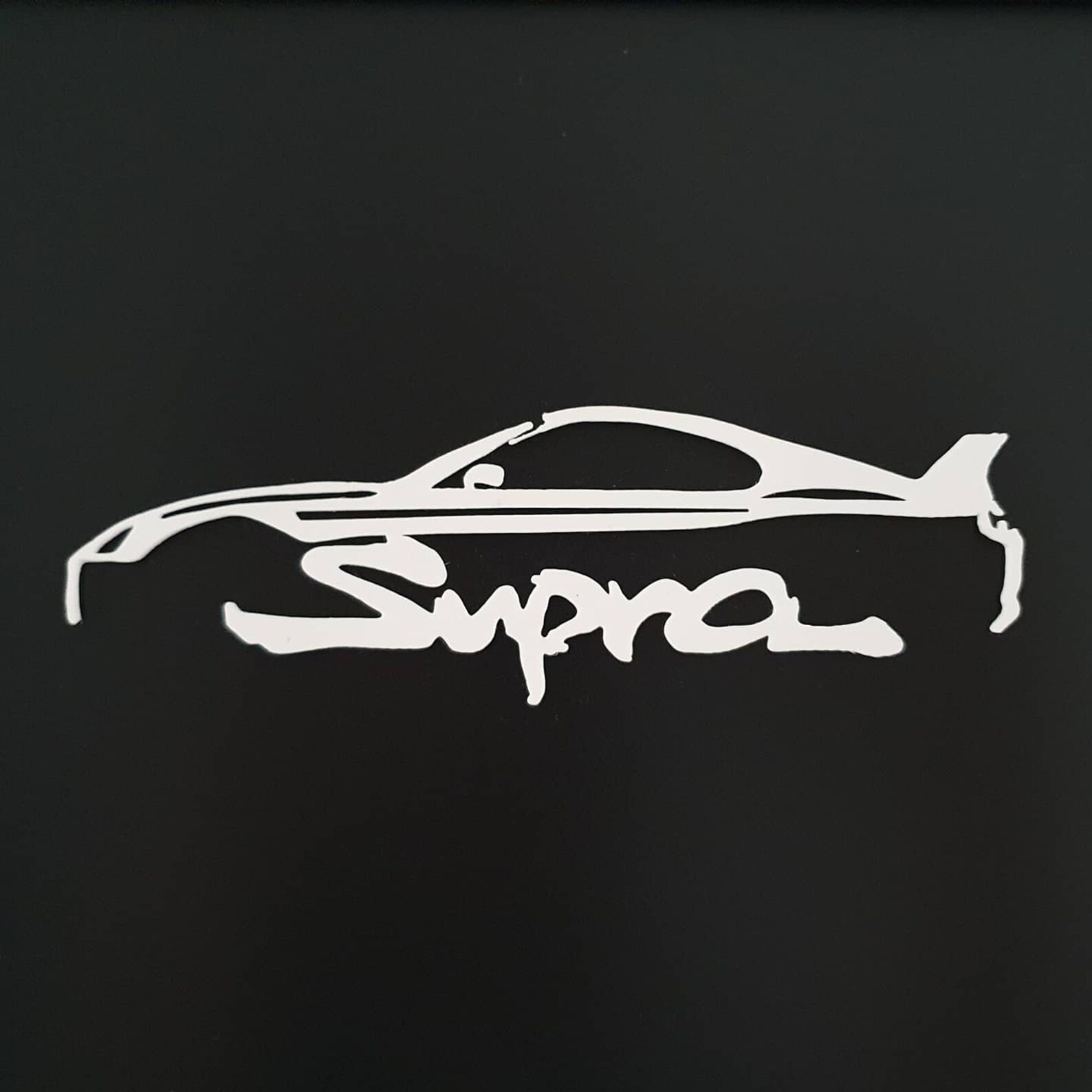 Image de silhouette de Toyota Supra Mk4 | Etsy