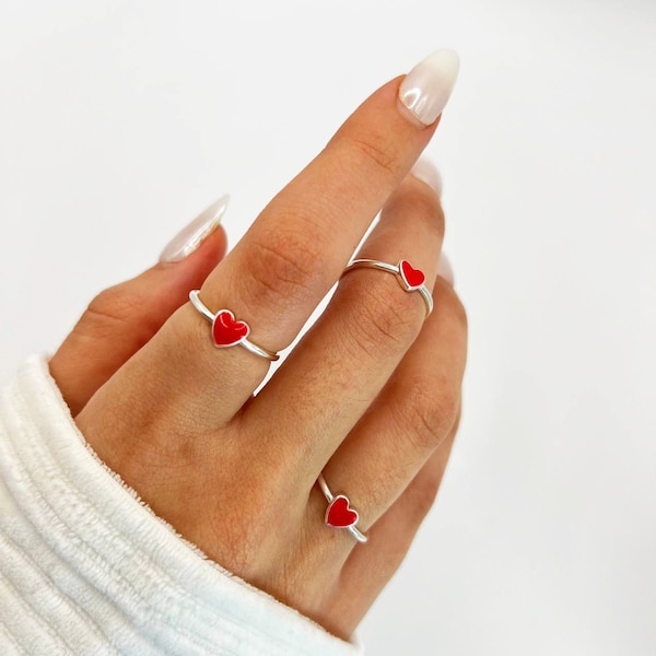 Heart Ring - Etsy UK