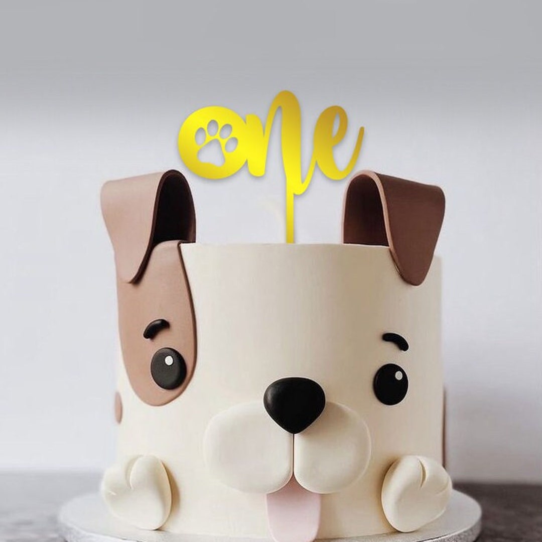 Personalised Glitter Happy Birthday Dog Cat Pets Lover Party Decoration ...