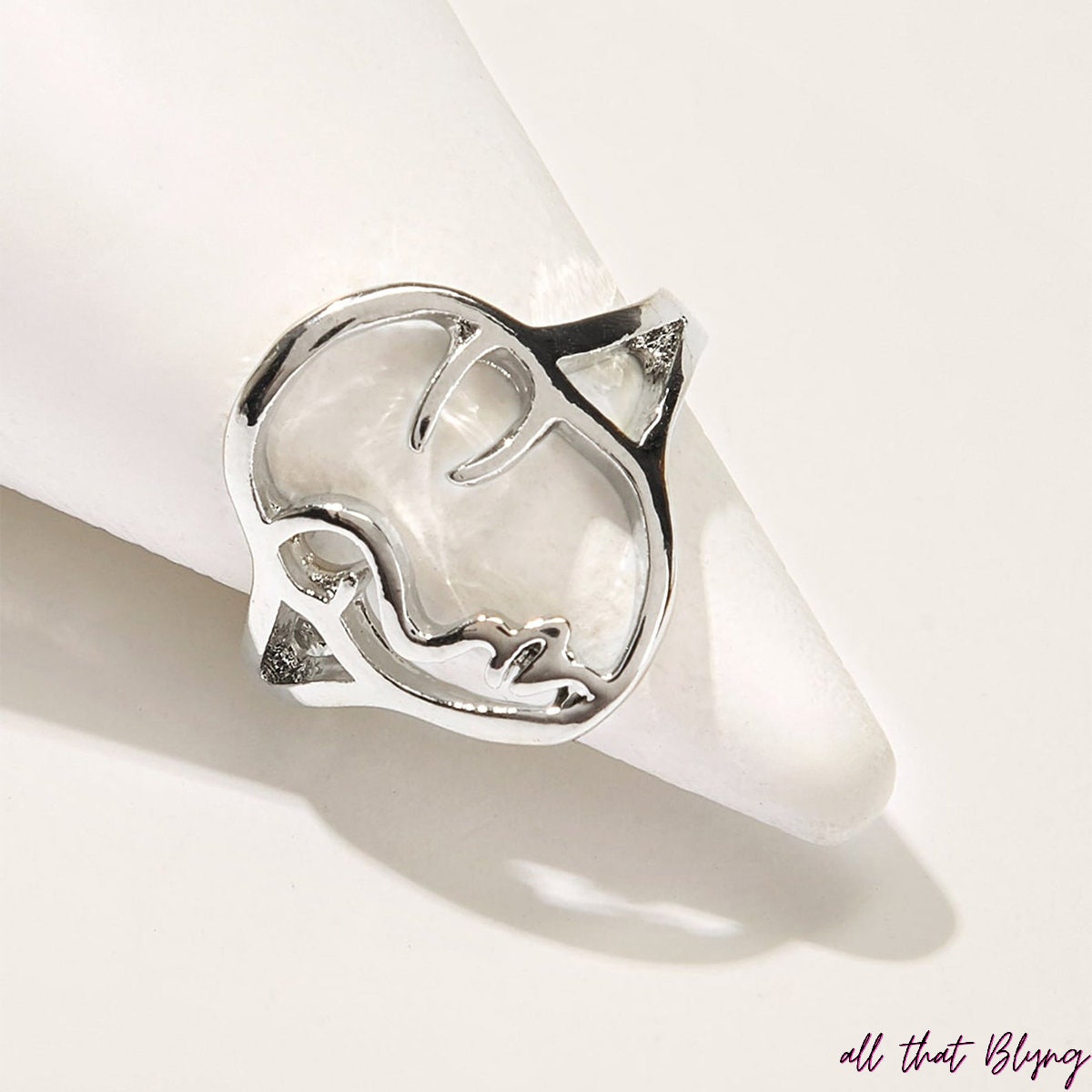 Adjustable Face Ring | Etsy