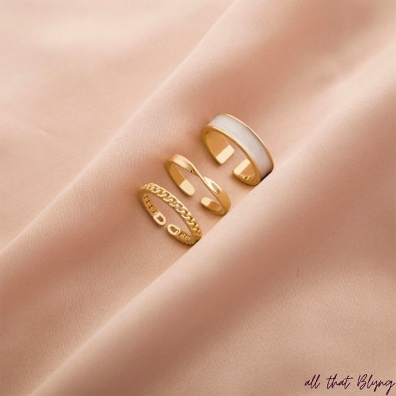 Components & Blanks Jewelry & Beauty Adjustable rings etna.com.pe