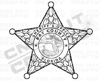 Florida Sheriff Logo - Etsy