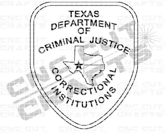 Tdcj logo svg - Etsy Nederland