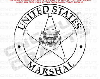 Us Marshal Badge | Etsy