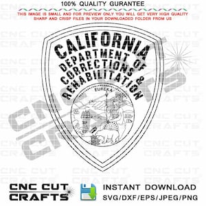 Cdcr Logo Svg - Etsy