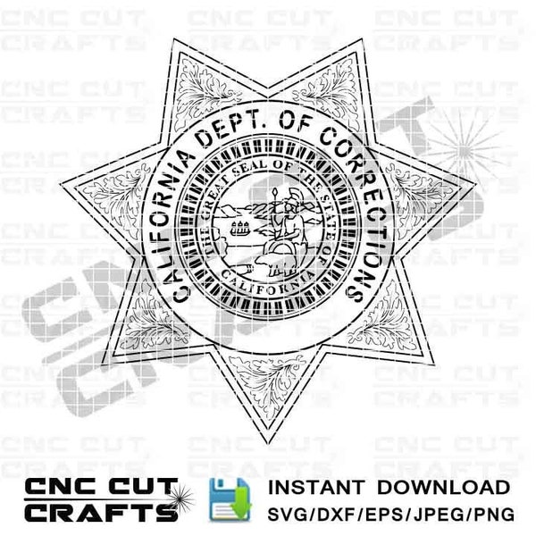 Cdcr Logo Svg - Etsy