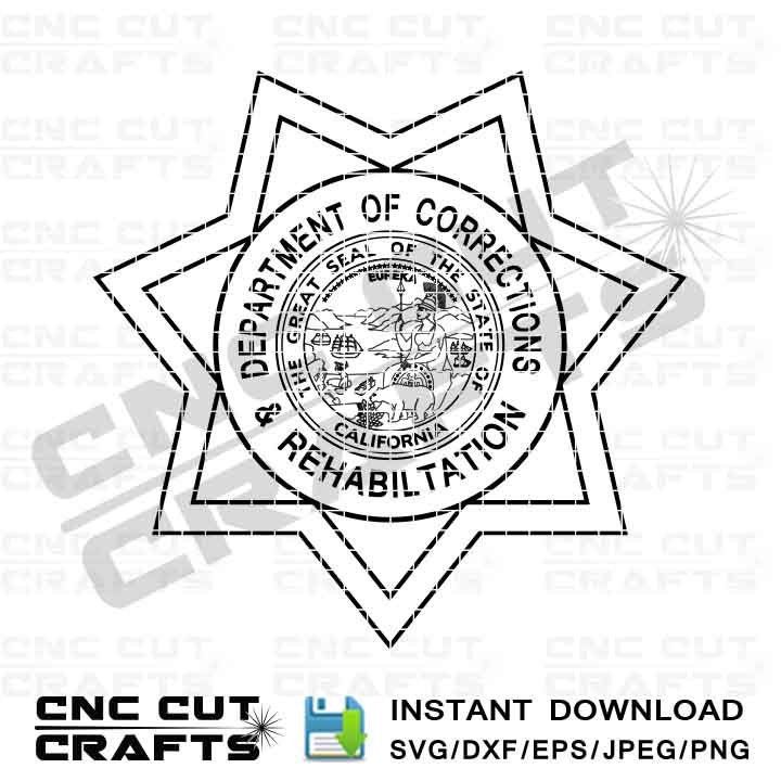 California Dept of Corrections and Rehabilitation Logo Svg Dxf Vector ...