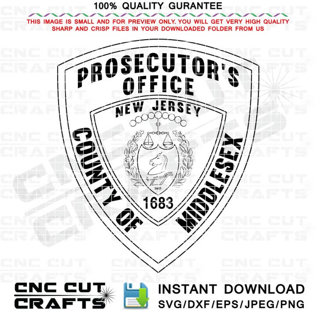 Prosecutors Office Vector Badge, Patch, Logo Vector, Svg, Dxf ...