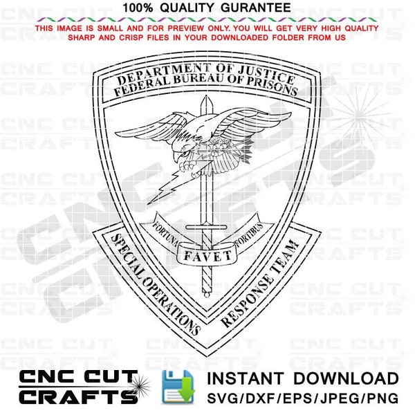 Federal Bureau of Prisons Svg - Etsy Canada