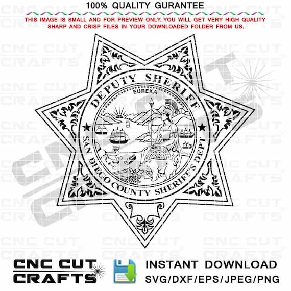 San Diego County Sheriff Badge