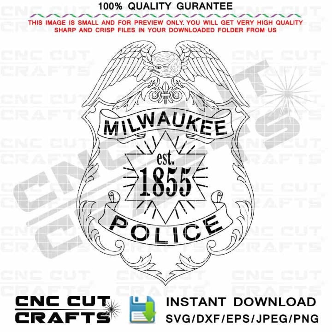Milwaukee Police Badge