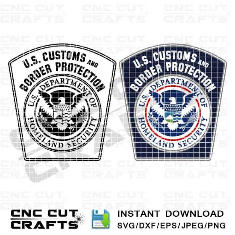 U.S. Customs, and Border, Protection, Cbp Badge, Shoulder Sleeve ...