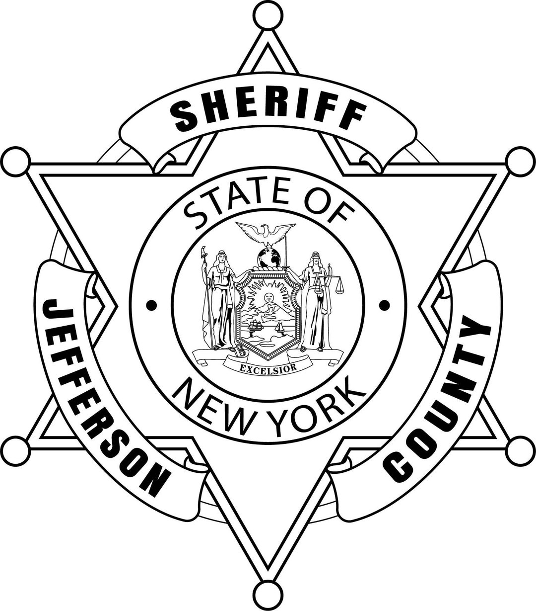 Jefferson County, NY, Sheriff, Svg Badge, Svg, Eps, Dxf, Png, Jpeg ...