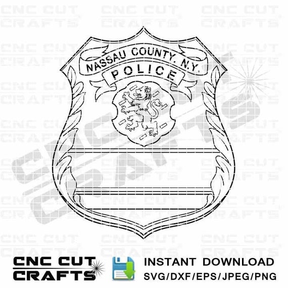 Digital Prints CNC First Responders Cricut Blue Line Vector Glowforge ...