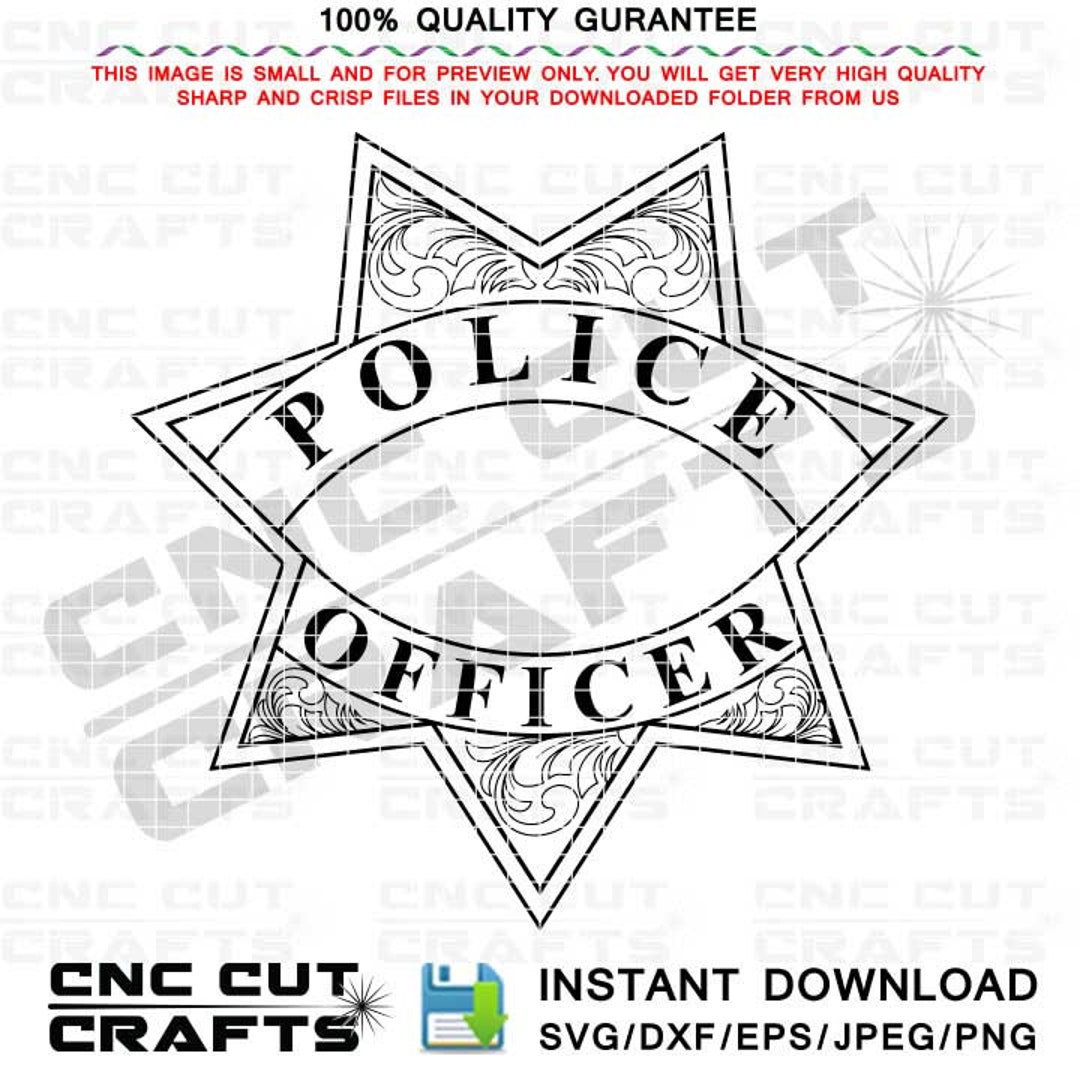 Police Badge Coloring Pages