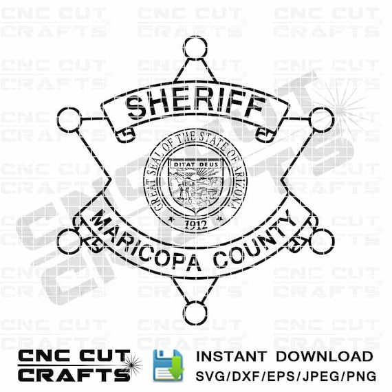 Maricopa County Sheriffs Office Badge Clipart Free